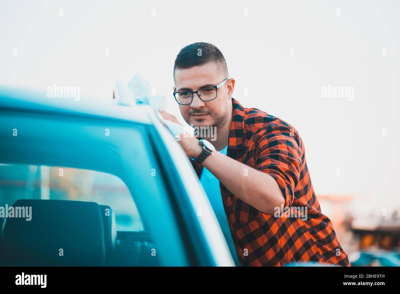 Carefully drying hi-res stock photography and images - Alamy