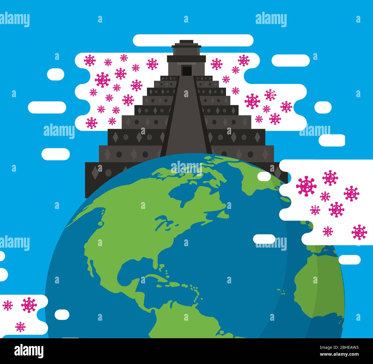 Danger pyramid Stock Vector Images - Alamy