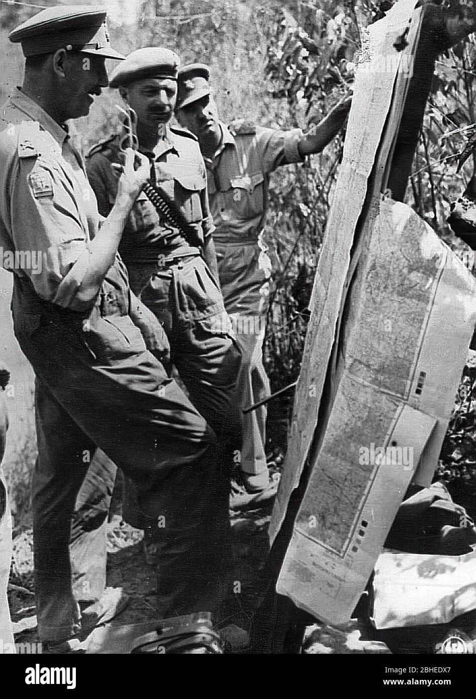 Scottish troops in Second World War Stock Photo - Alamy