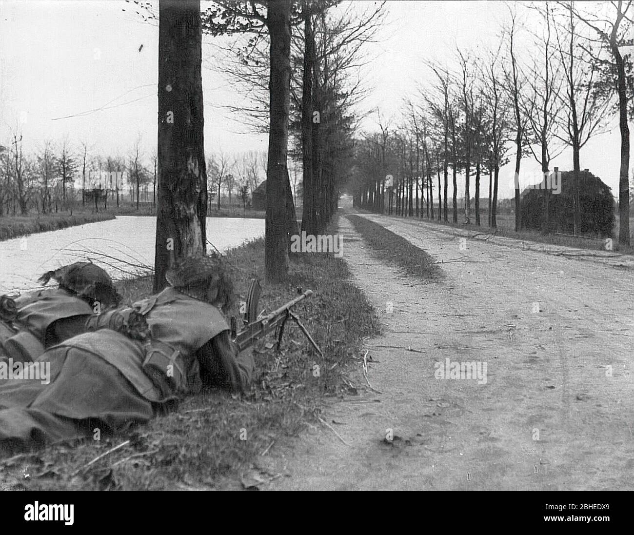 Scottish troops in Second World War Stock Photo - Alamy