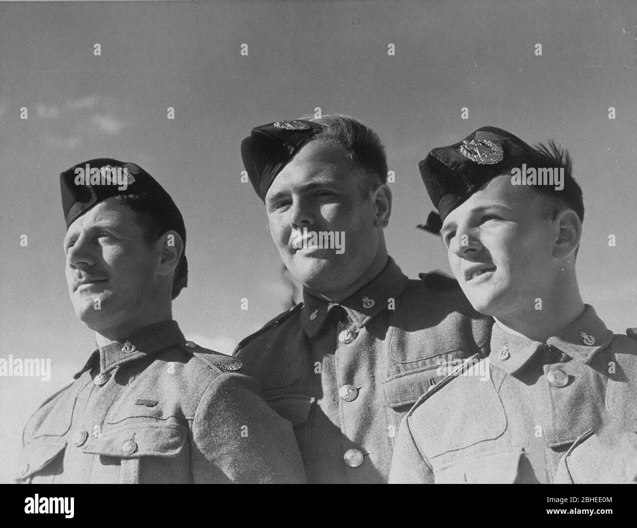 Scottish troops in Second World War. Cameron Highlanders, Egypt, 1940 ...