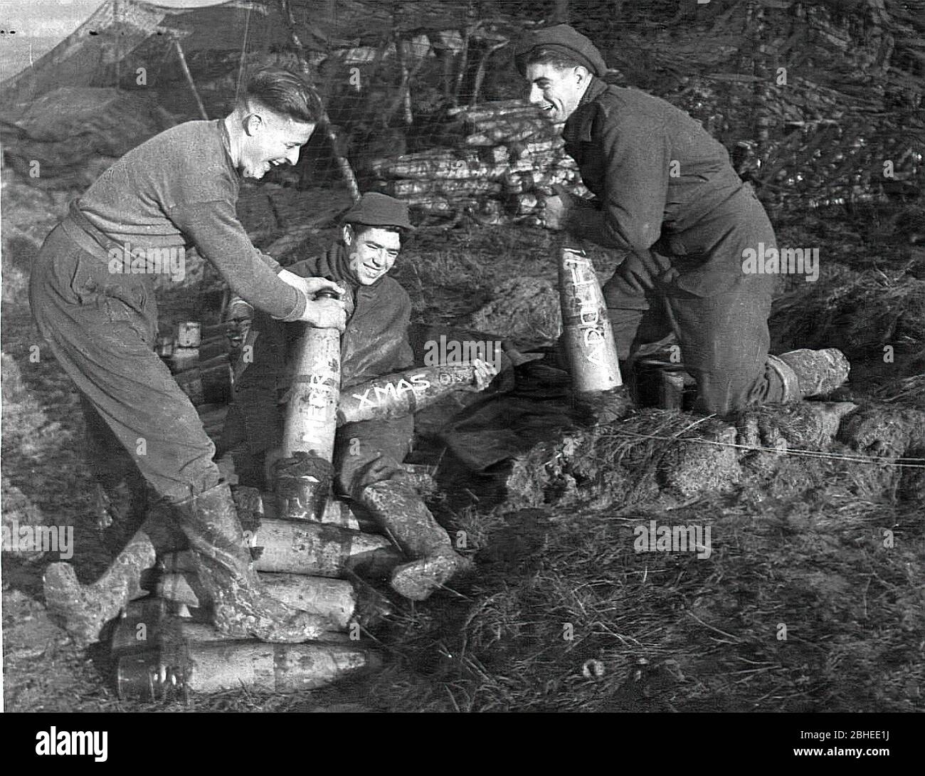 Scottish troops in Second World War Stock Photo - Alamy