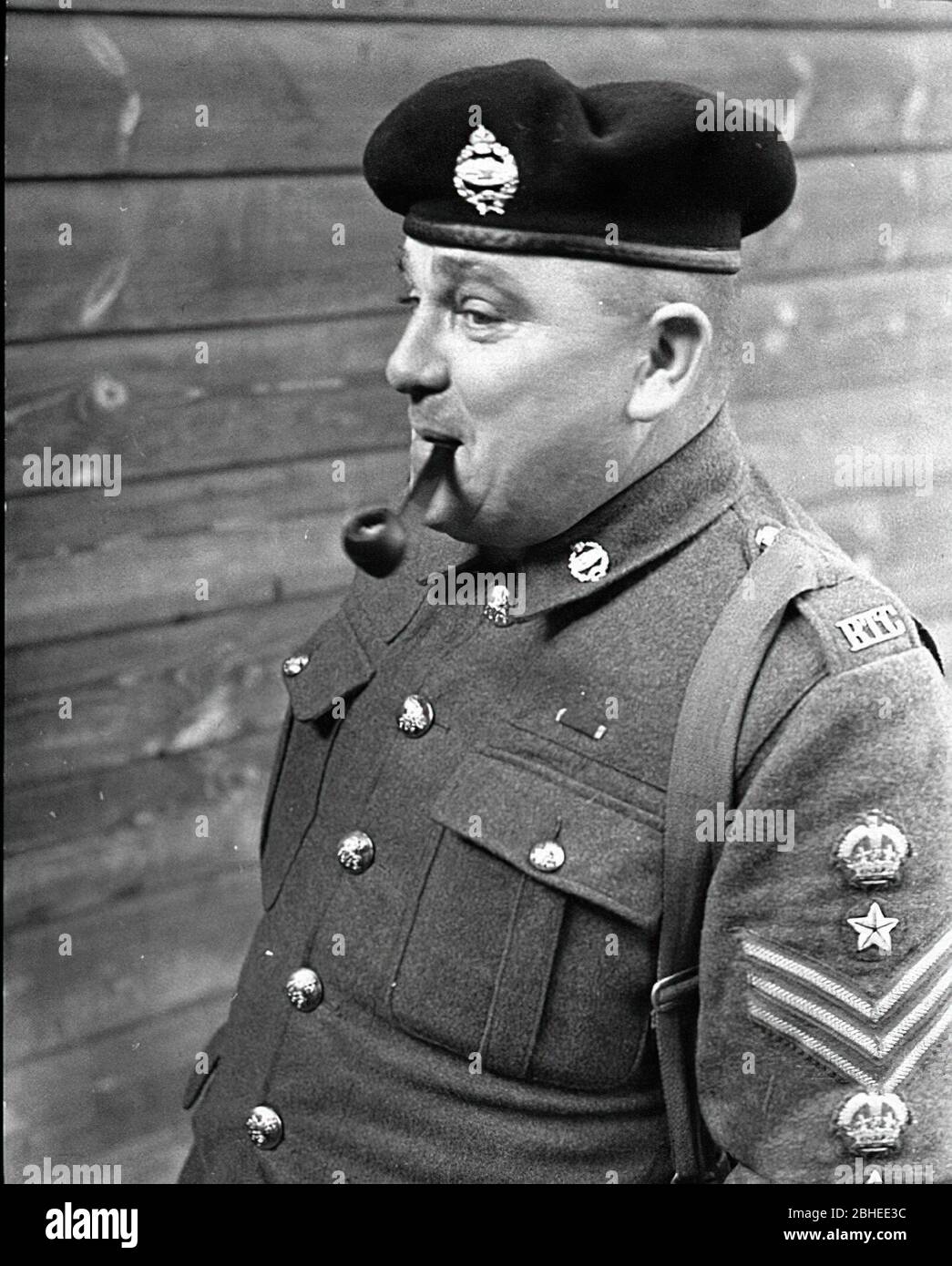 Scottish troops in Second World War Stock Photo - Alamy