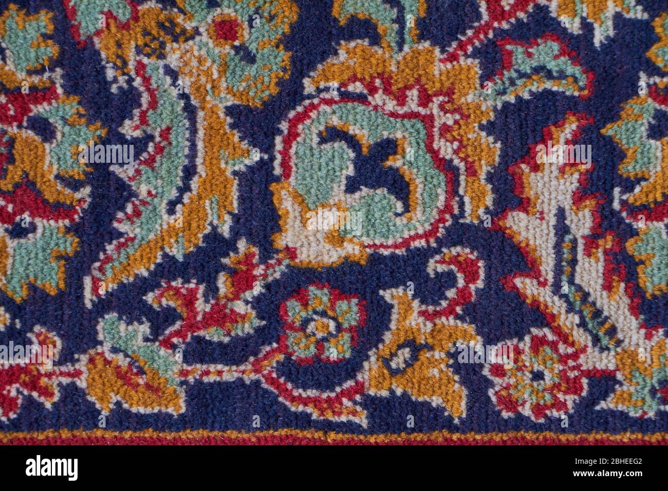 Close-up turkish carpet, details of patterns in oriental design Stock ...