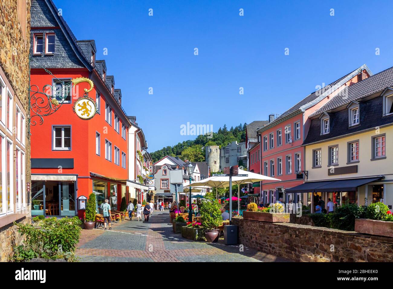 Historical city of Bad Muenstereifel, Germany Stock Photo - Alamy