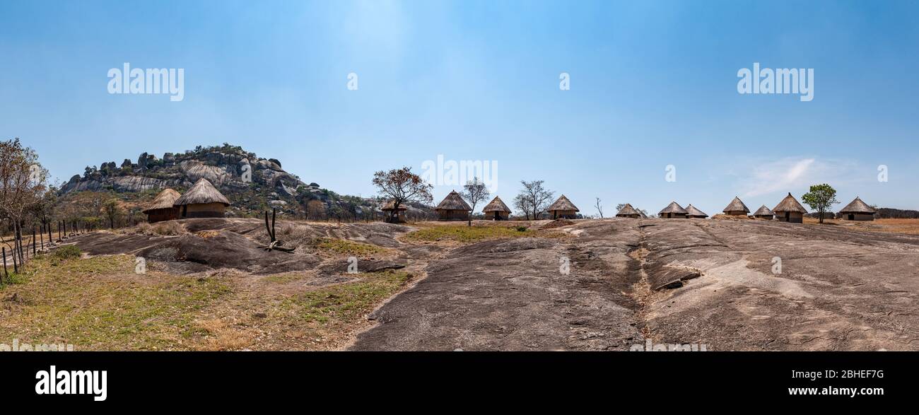 Zimbabwe village hi-res stock photography and images - Alamy