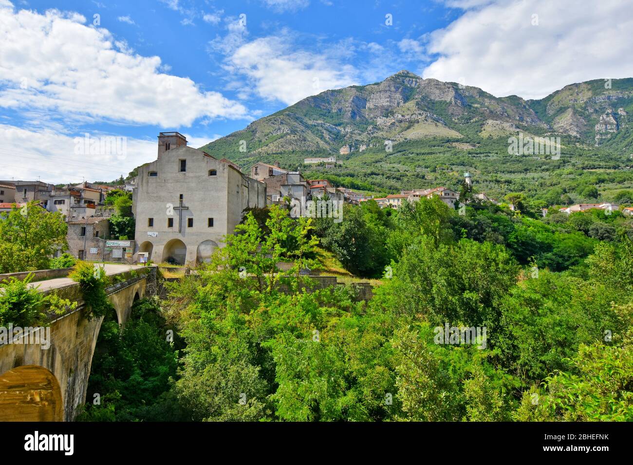 Car in italian landscape hi-res stock photography and images - Alamy
