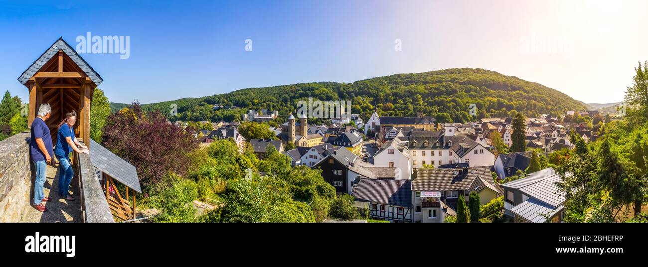 Historical city of Bad Muenstereifel, Germany Stock Photo - Alamy