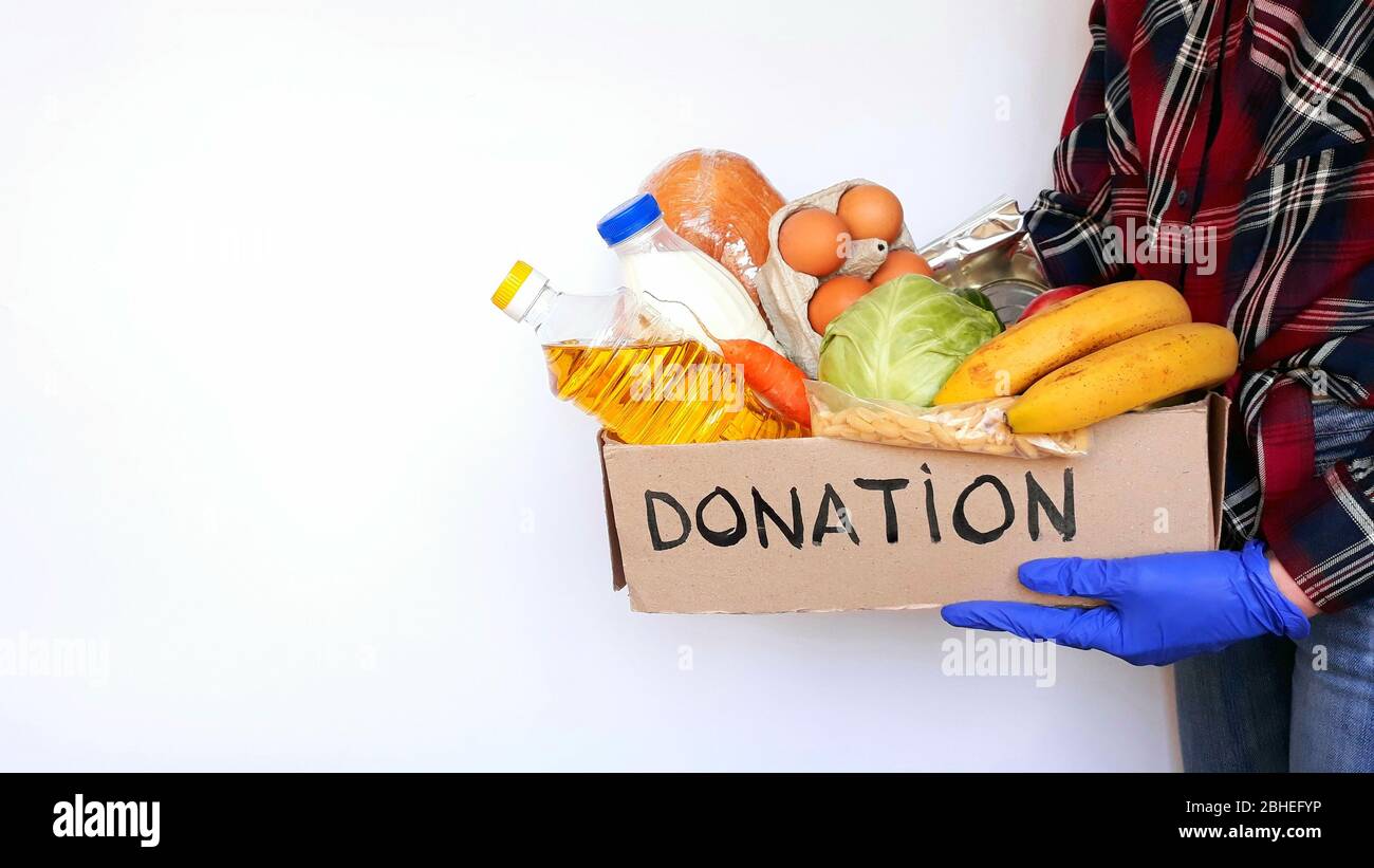 Fresh vegetables and fruits.Sharing food concept. Delivery of products ...