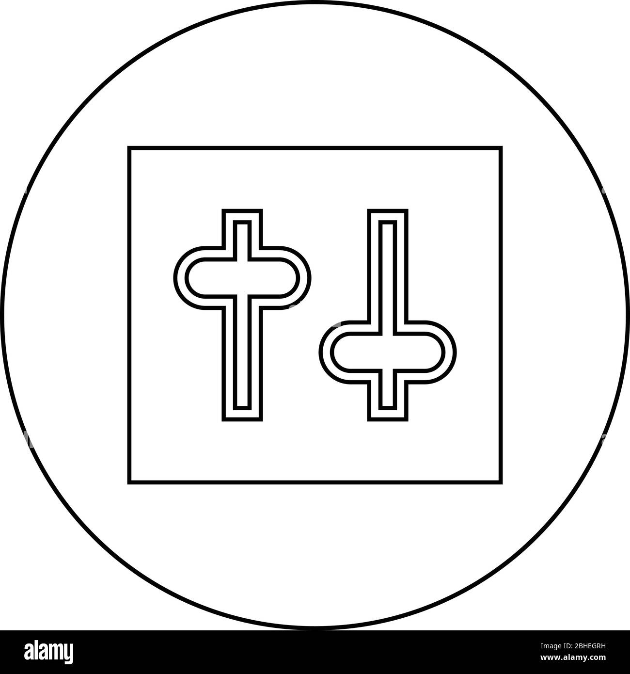 Regulators icon Stock Vector Images - Alamy