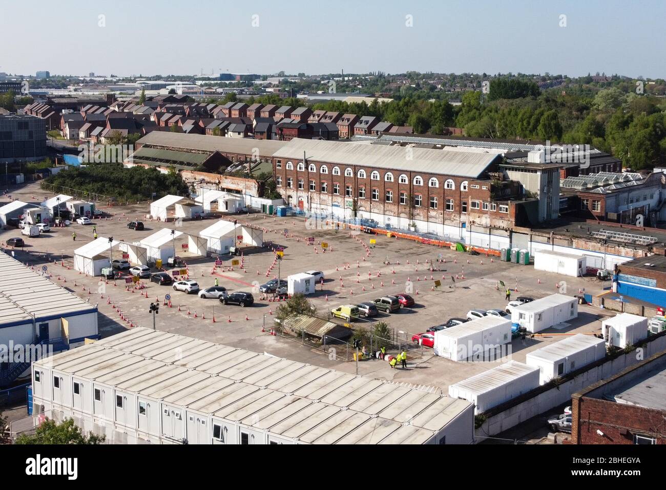Smethwick, Birmingham, West Midlands, UK. 25th Apr, 2020. The ...