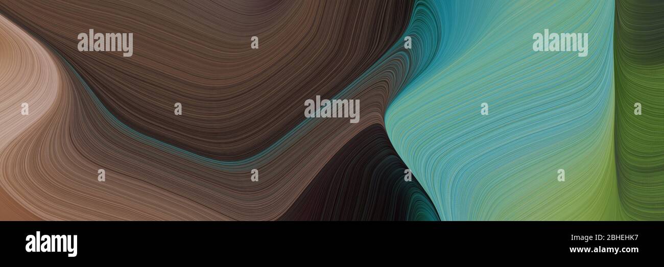 abstract moving header with dark slate gray, cadet blue and old mauve ...