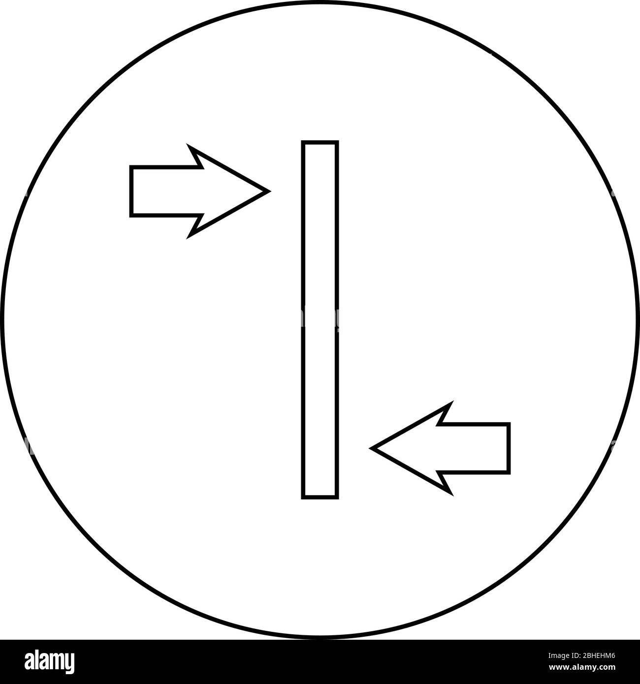 Offset image pattern Designation on the wallpaper symbol icon in circle ...