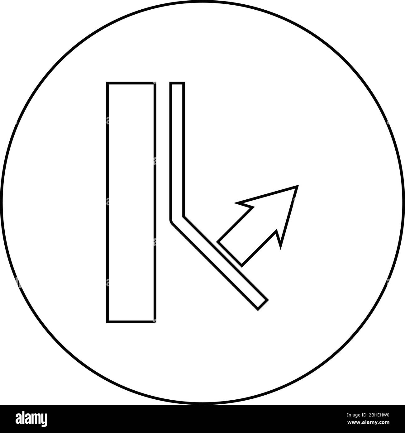 Bottom layer remains on wall Designation on wallpaper symbol icon in ...