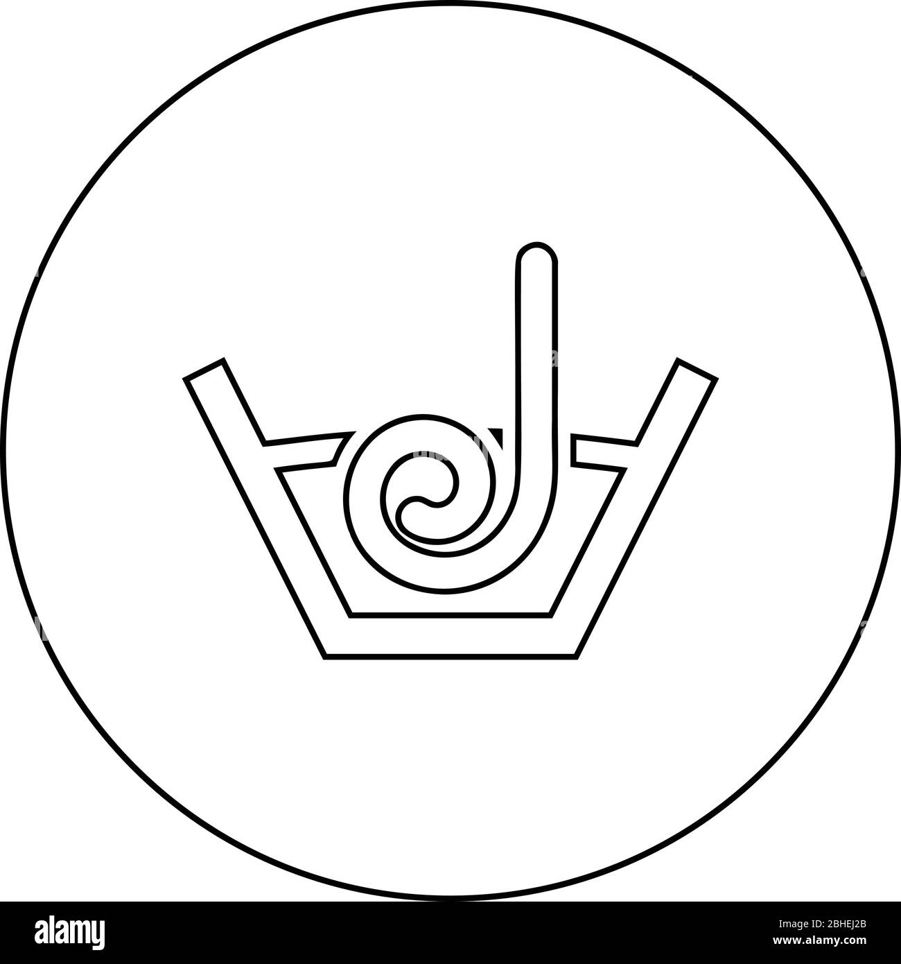 Self-adhesive wet before sticker Designation on the wallpaper symbol ...