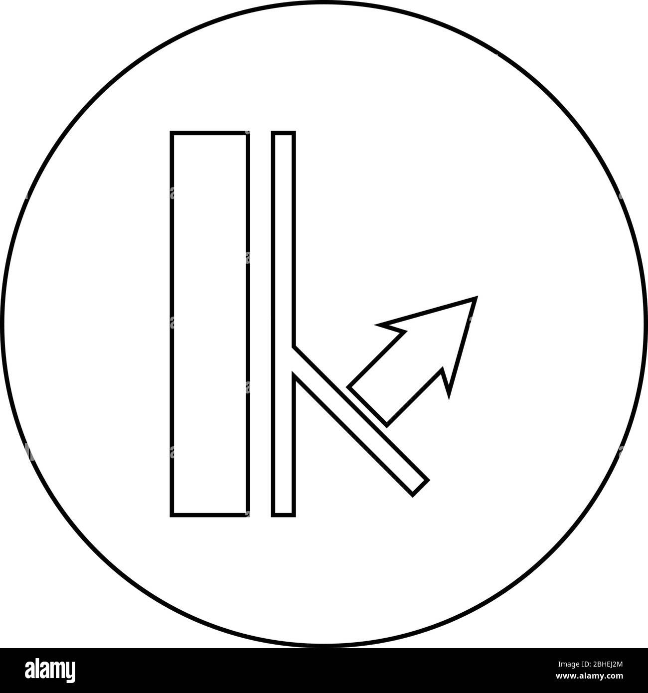 Removed moistened Designation on the wallpaper symbol icon in circle ...