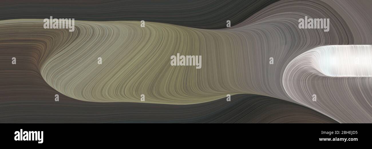 abstract dynamic header design with dim gray, antique white and very ...