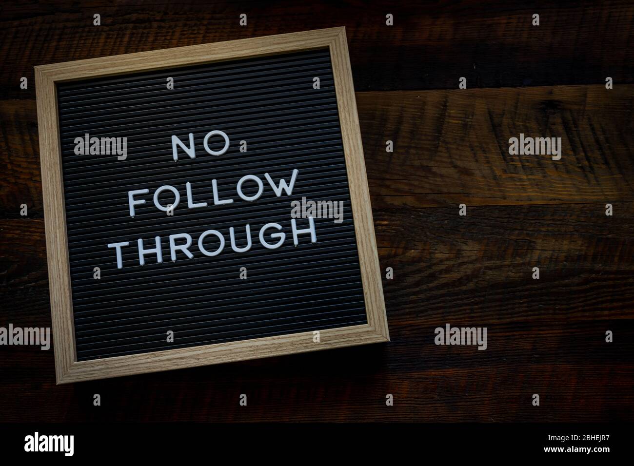 Follow through text hi-res stock photography and images - Alamy