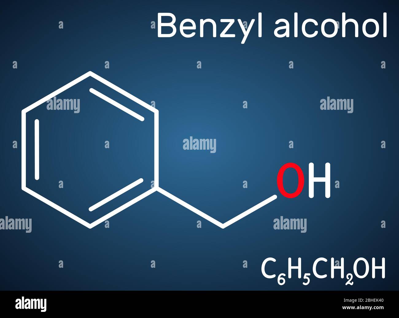Structure Of Benzyl Alcohol