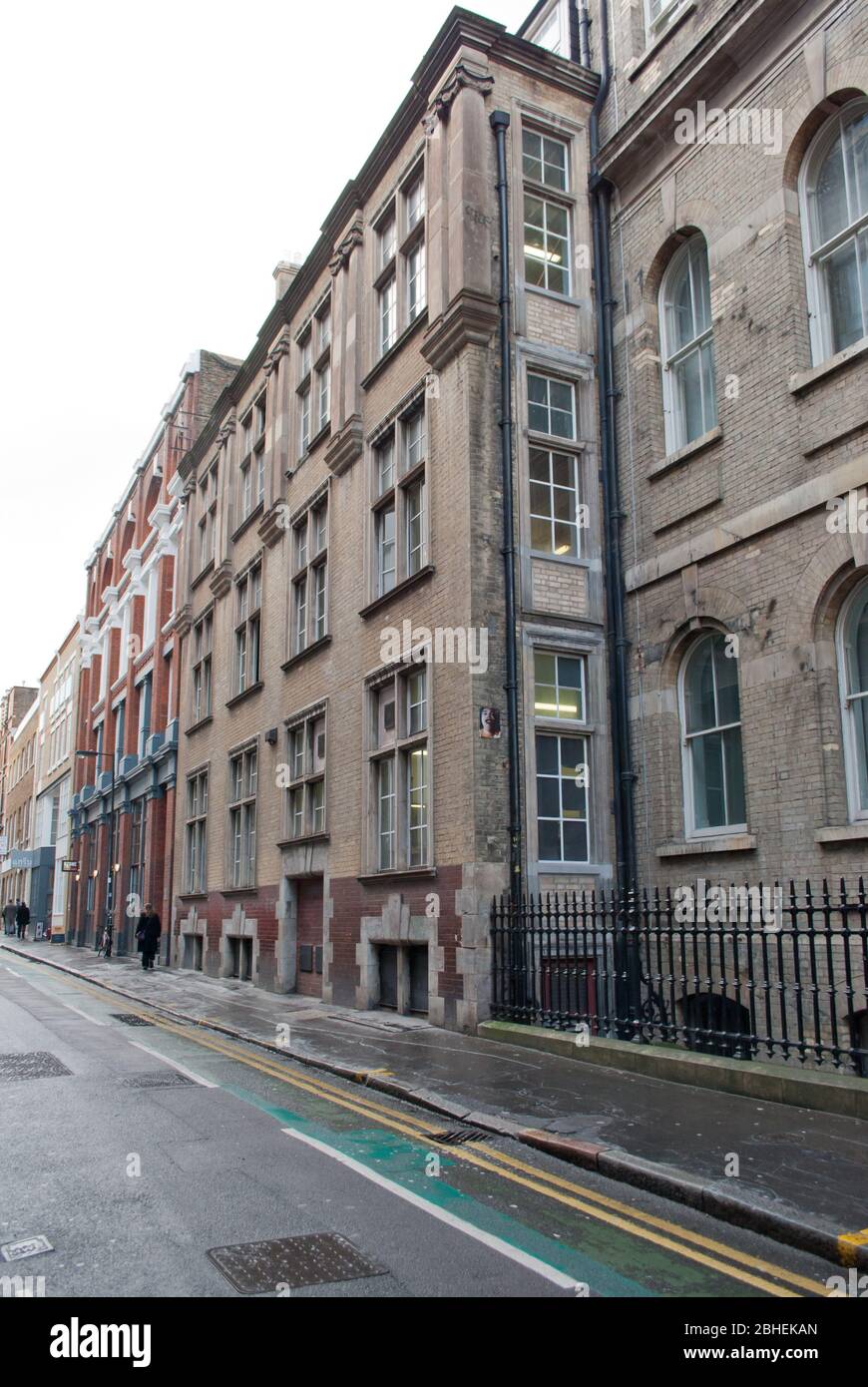 Stone Elevation Classical Architecture in London Borough of Hackney, EC2 Stock Photo - Alamy