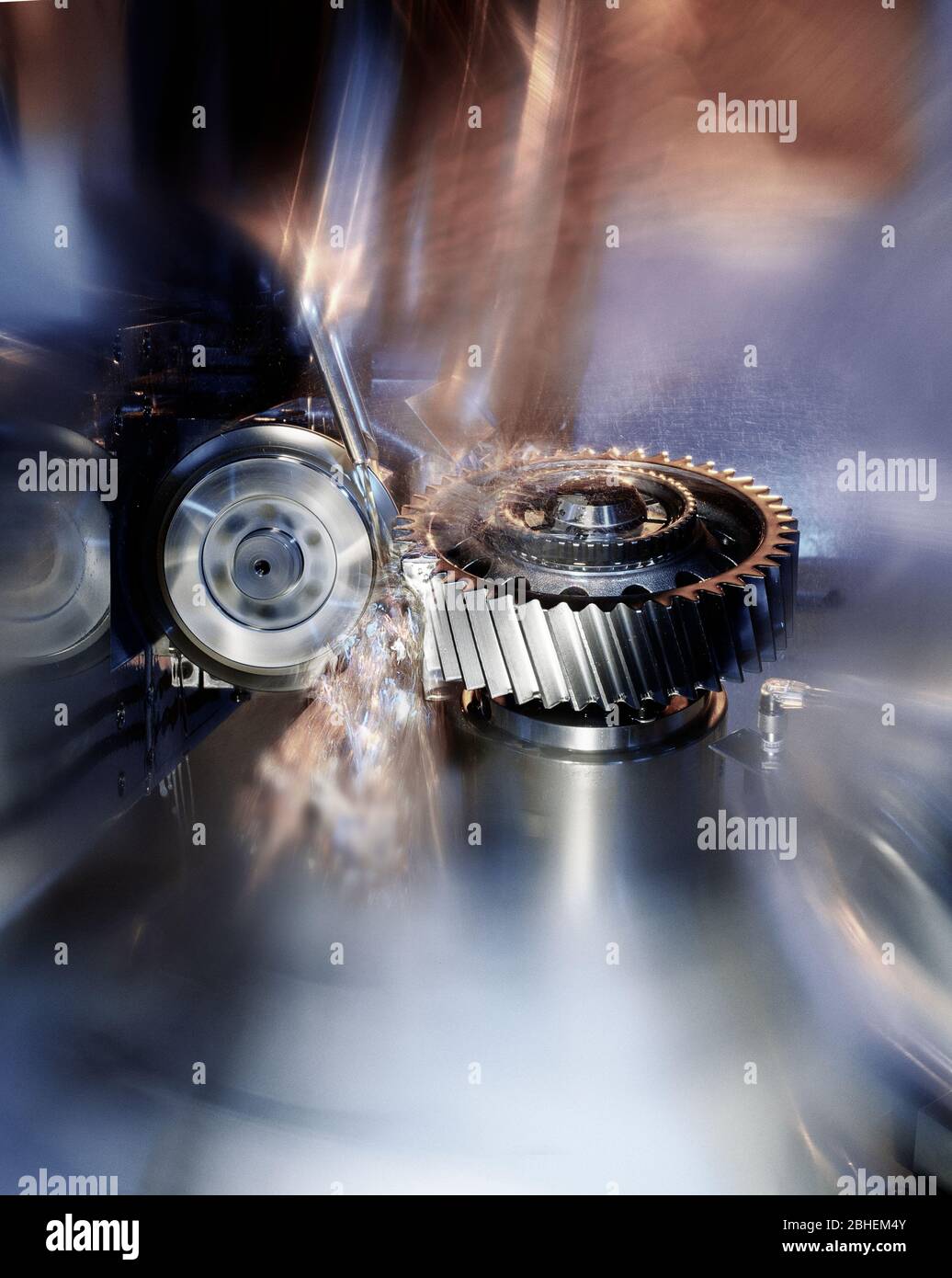Rotating gear hi-res stock photography and images - Alamy