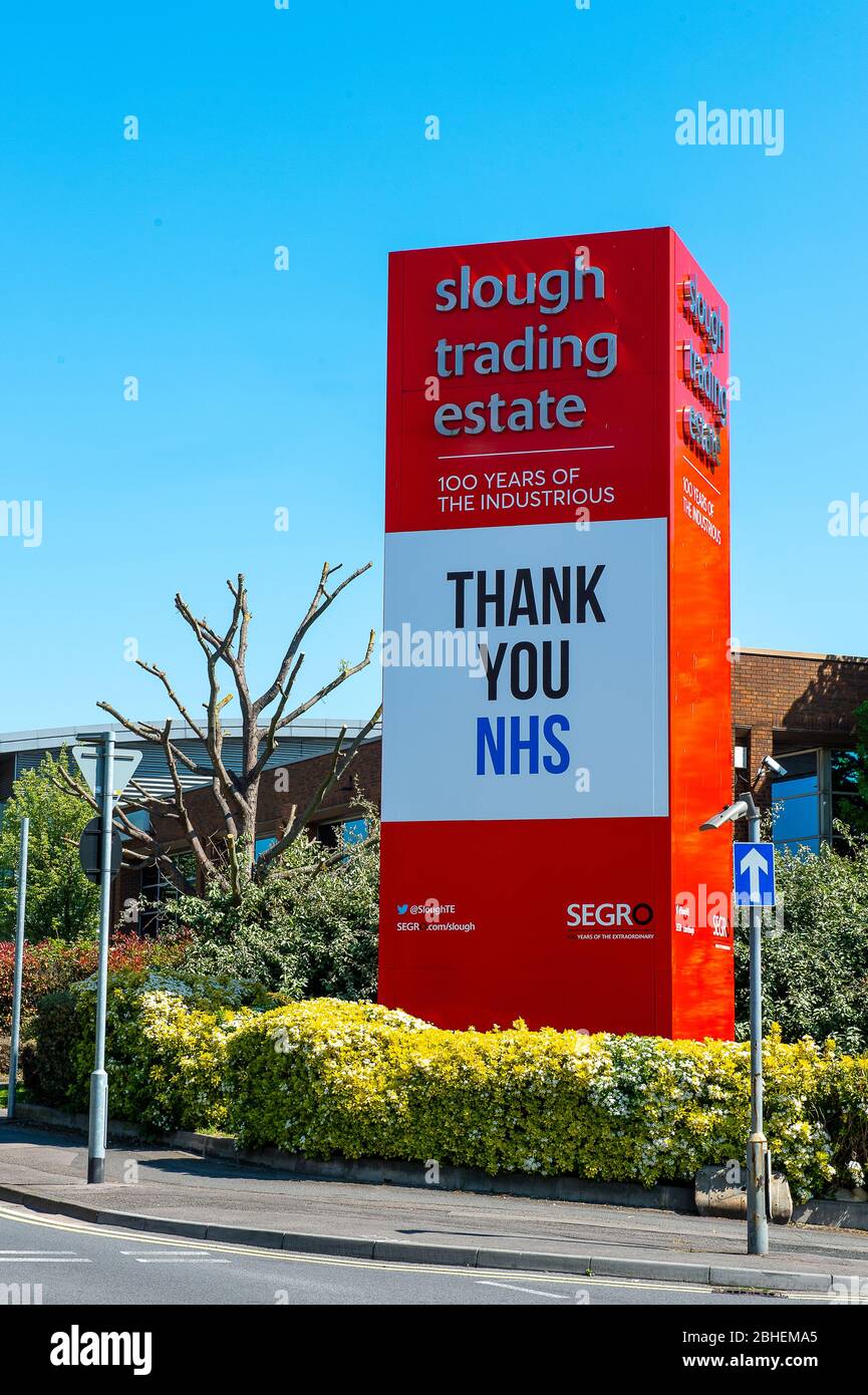 Thank you nhs signs hi-res stock photography and images - Alamy