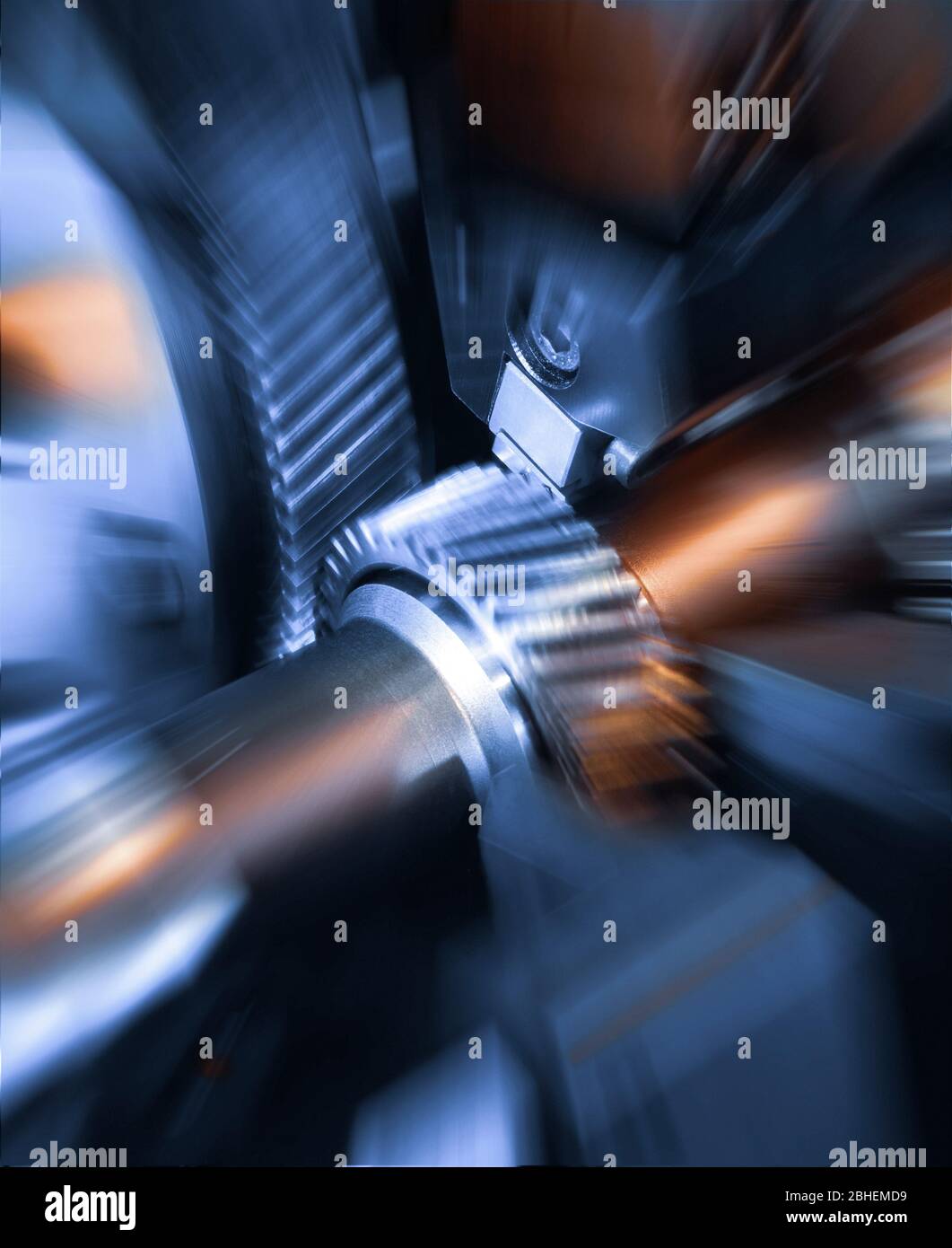 Machining center construction machine tools hi-res stock photography ...