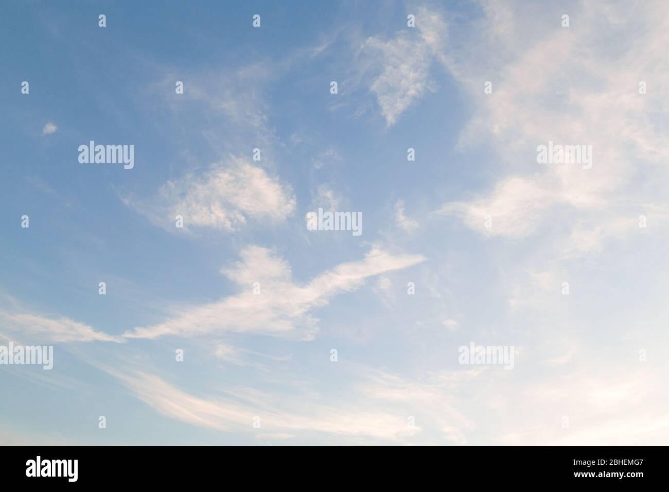 Beautiful sky and clouds before sunset Stock Photo - Alamy