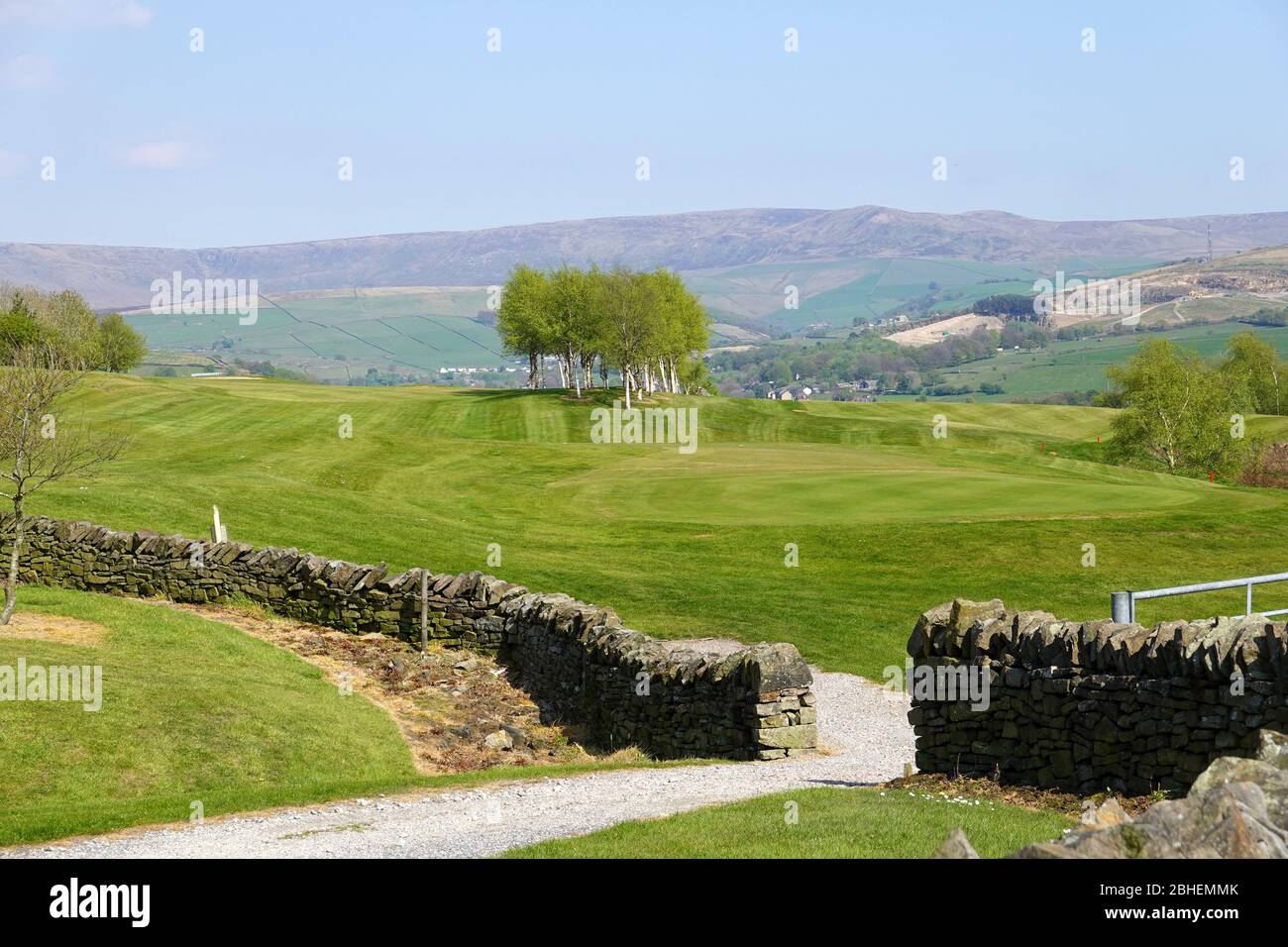 New Mills Golf Course Stock Photo - Alamy