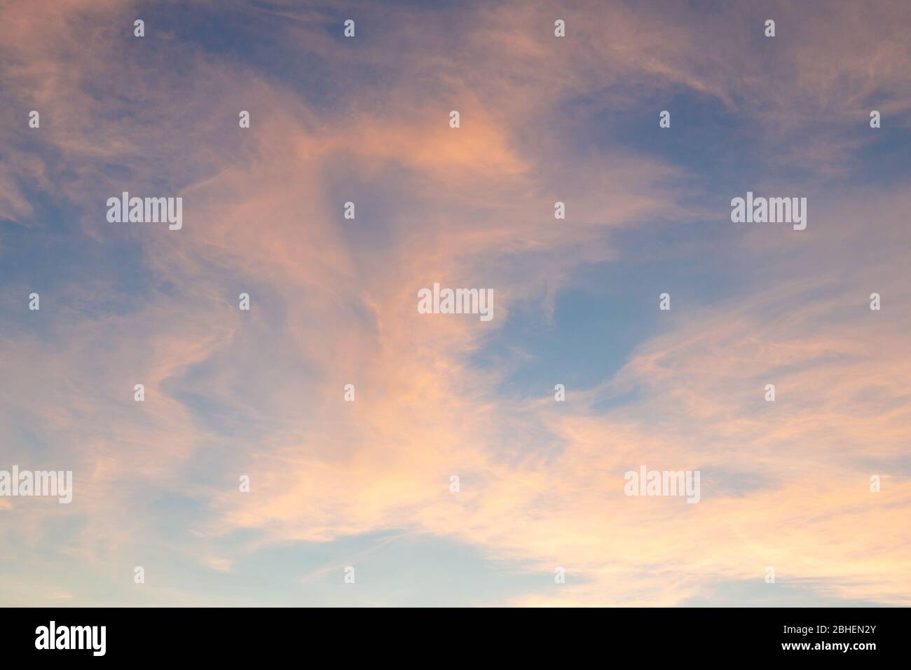 Beautiful sky and clouds before sunset Stock Photo - Alamy