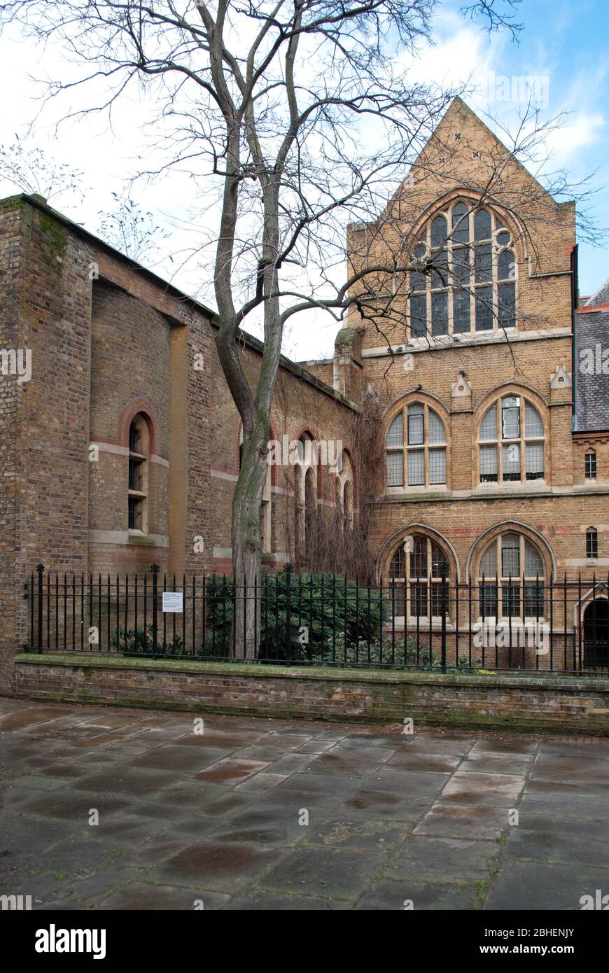 St. Michael's Clergy House and School Room, Leonard Street, London ...
