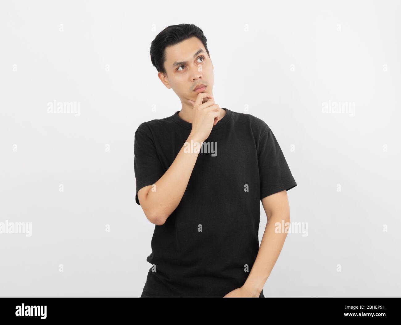 Man thinking confuse face hi-res stock photography and images - Alamy