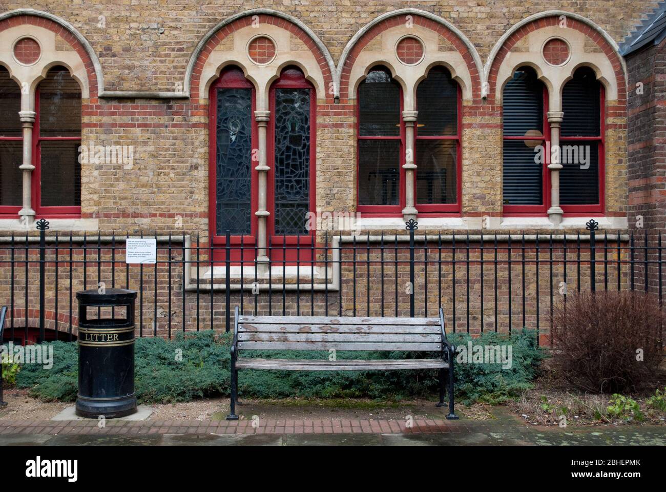 St. Michael's Clergy House and School Room, Leonard Street, London ...