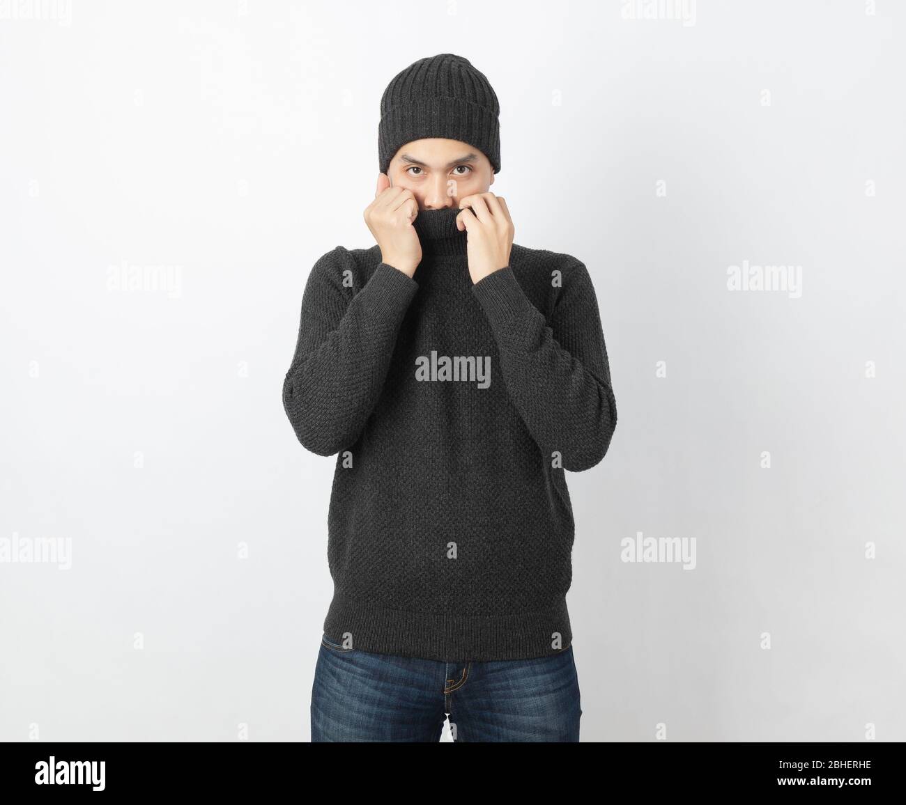 Trembling person hi-res stock photography and images - Alamy