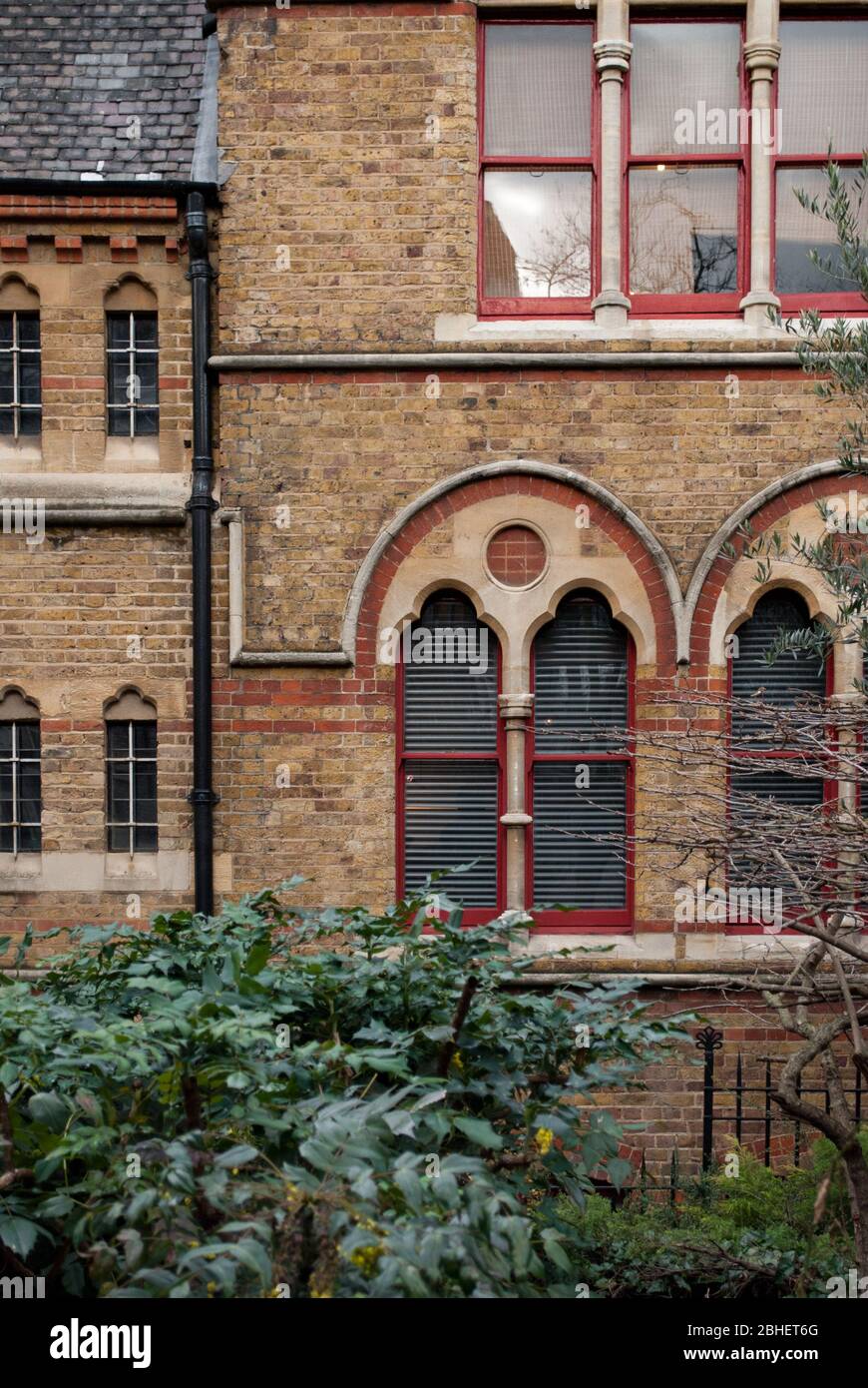 St. Michael's Clergy House and School Room, Leonard Street, London ...