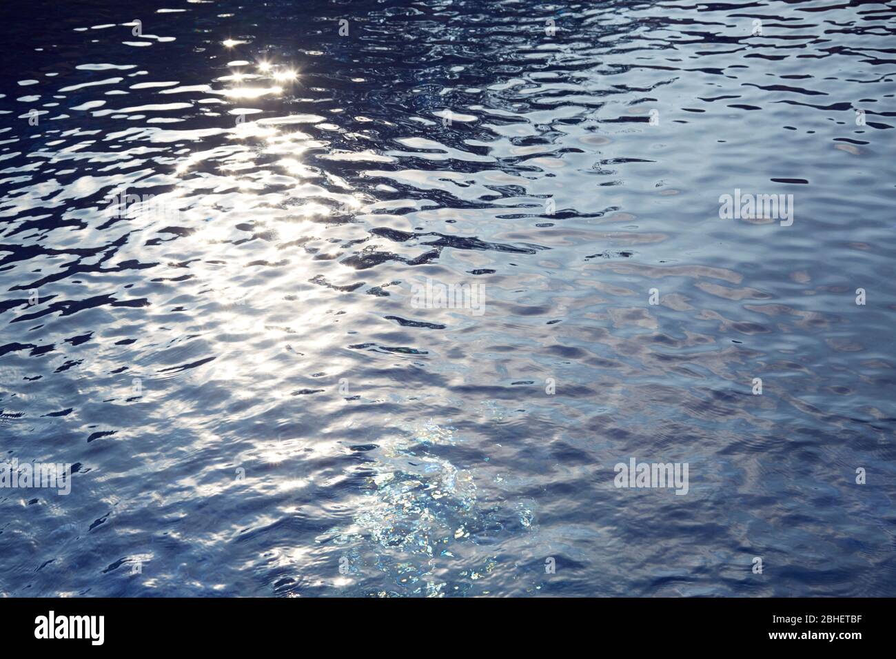 Reflection background of water in the pool Stock Photo - Alamy