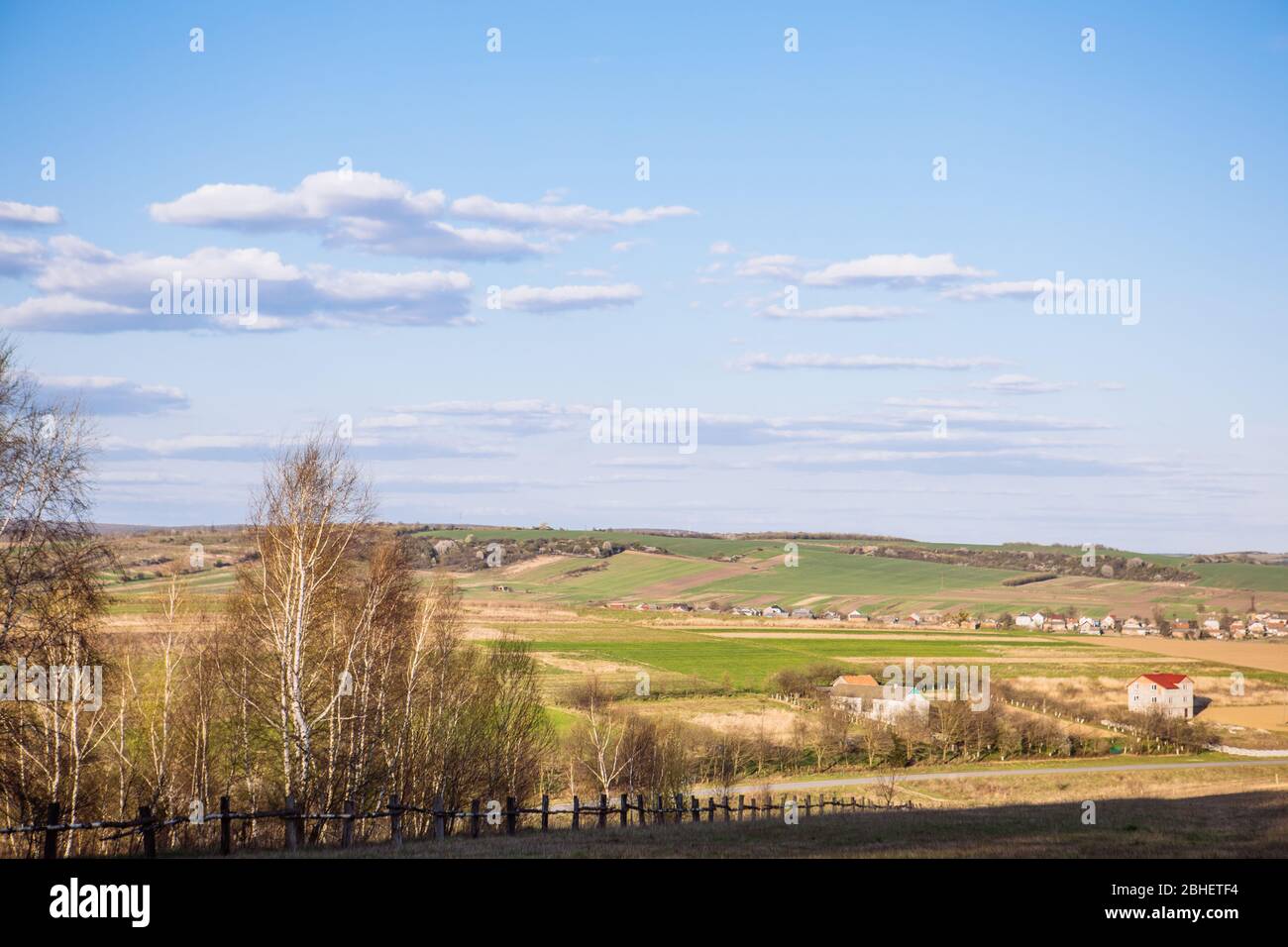 Farms villages in rural hi-res stock photography and images - Alamy