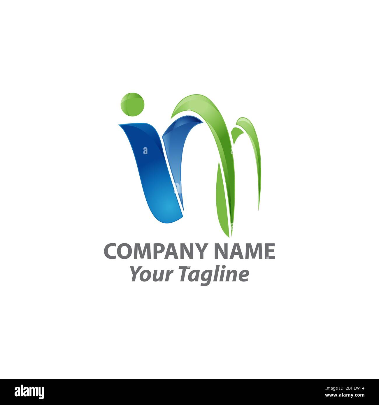 Abstract letter M logo. Abstract business logo design template. Logo ...