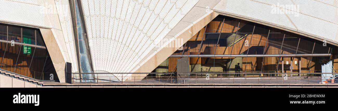 Close view of Sydney Opera House window, Australia Stock Photo - Alamy