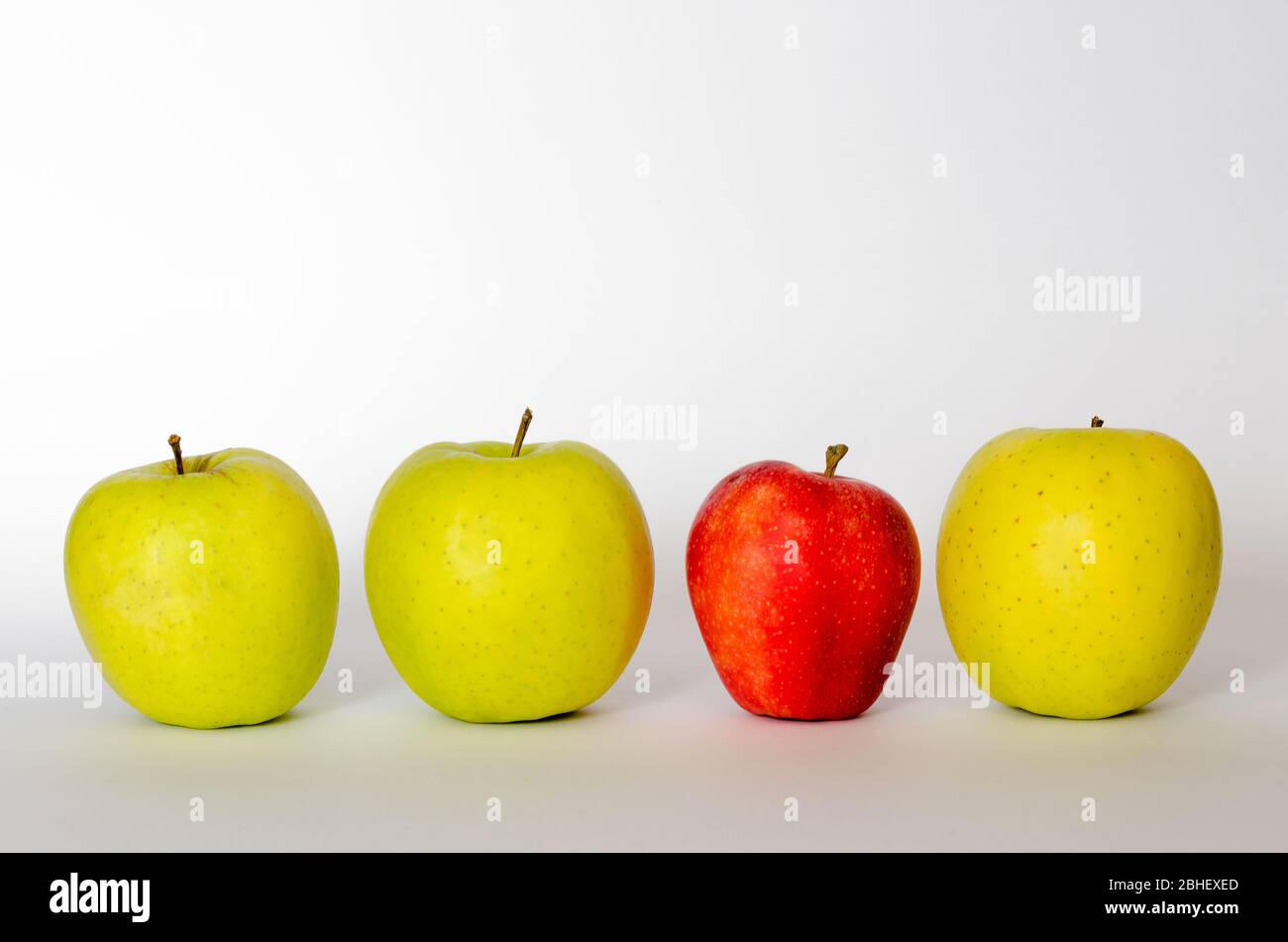 Apples white background hi-res stock photography and images - Alamy