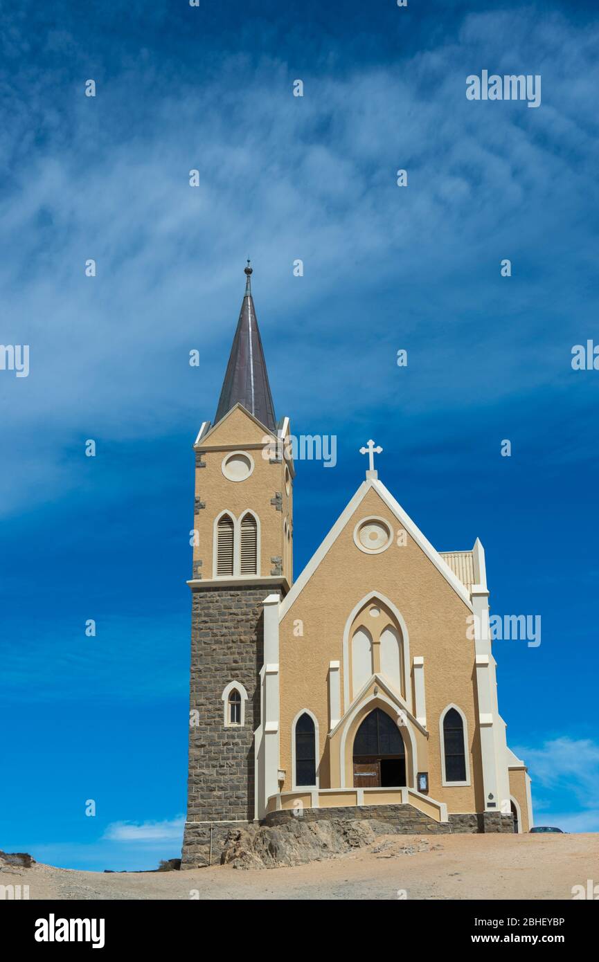The Felsenkirche (English: Rock Church) on Diamond Hill, a church in ...