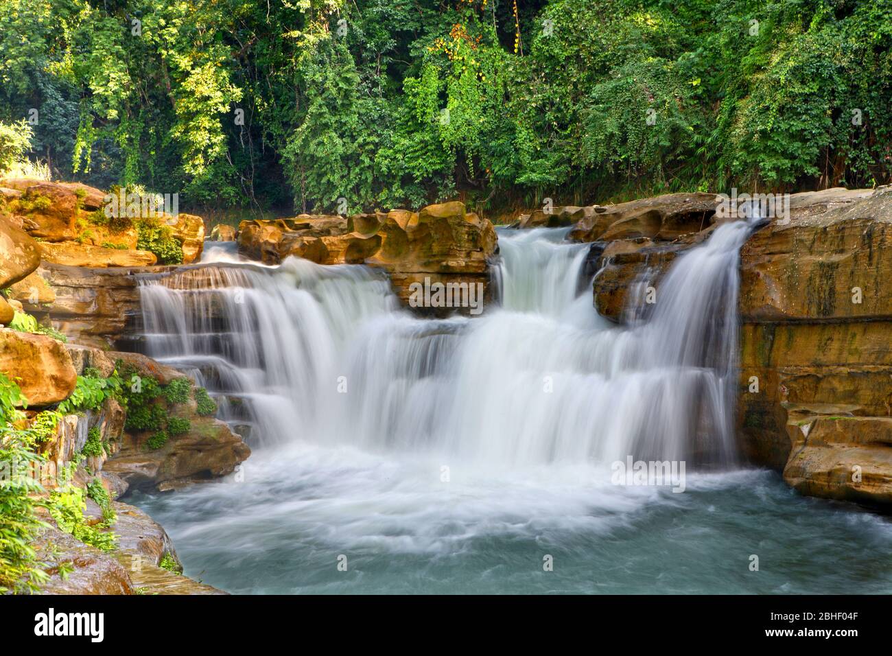 Amiakhum waterfall, Thanchi, Bandarban Stock Photo - Alamy