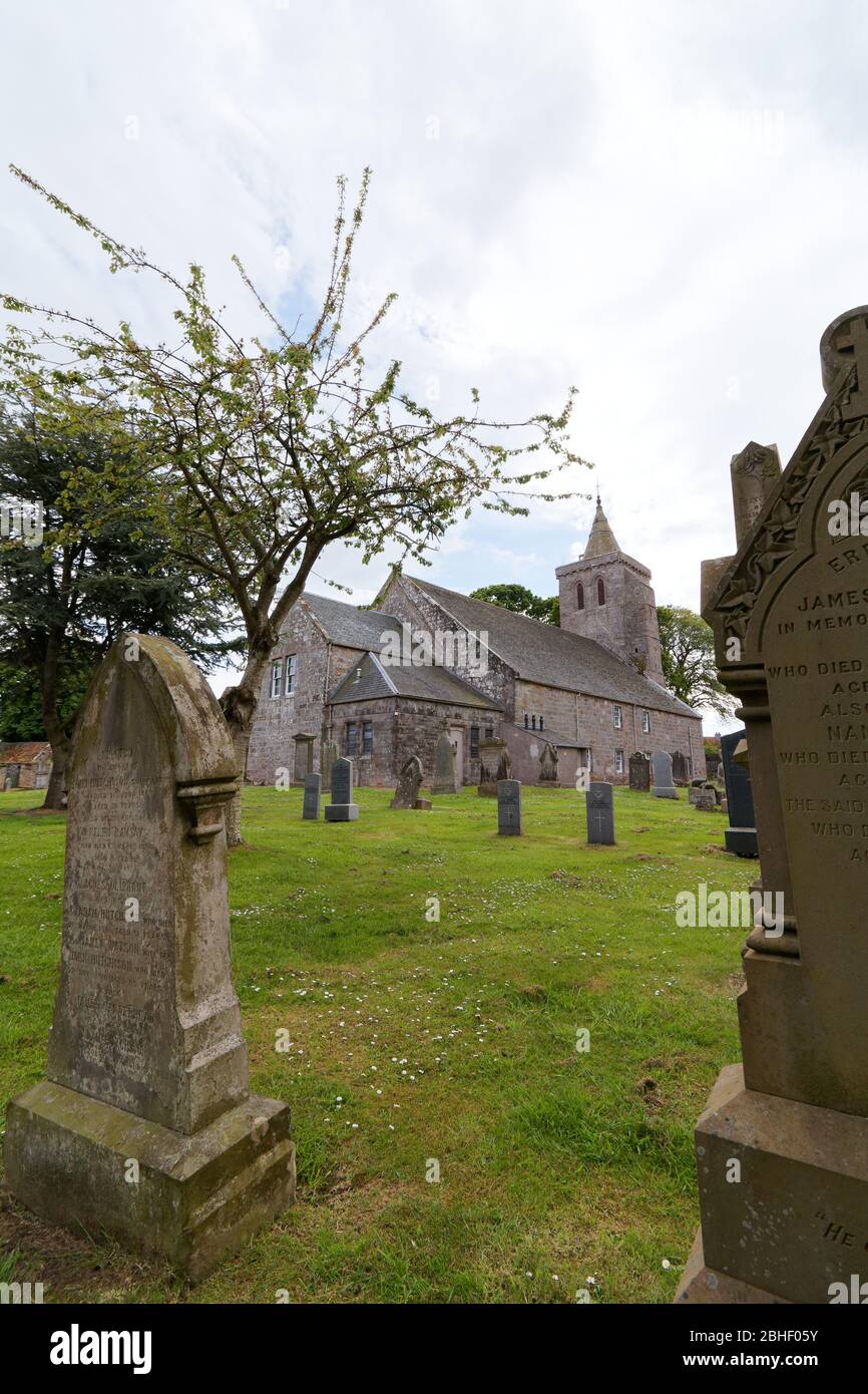 External view of Crail Parish Church in Crail, Fife, Scotland, uk Stock ...