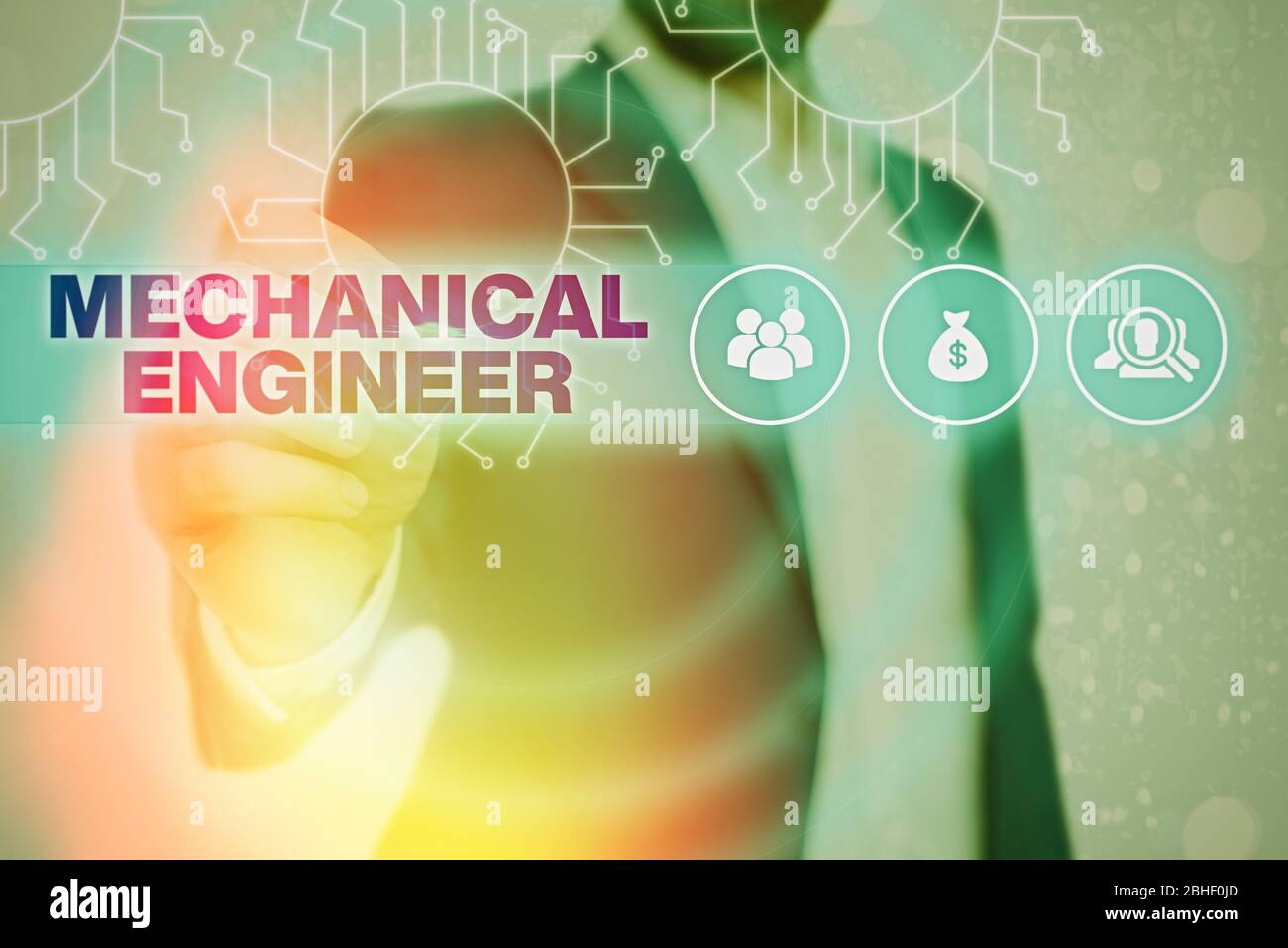 Handwriting text Mechanical Engineer. Conceptual photo Applied ...