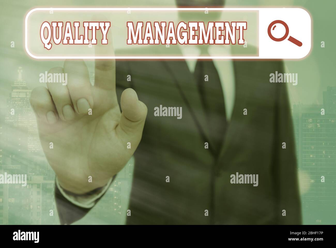 Writing note showing Quality Management. Business concept for Maintain ...