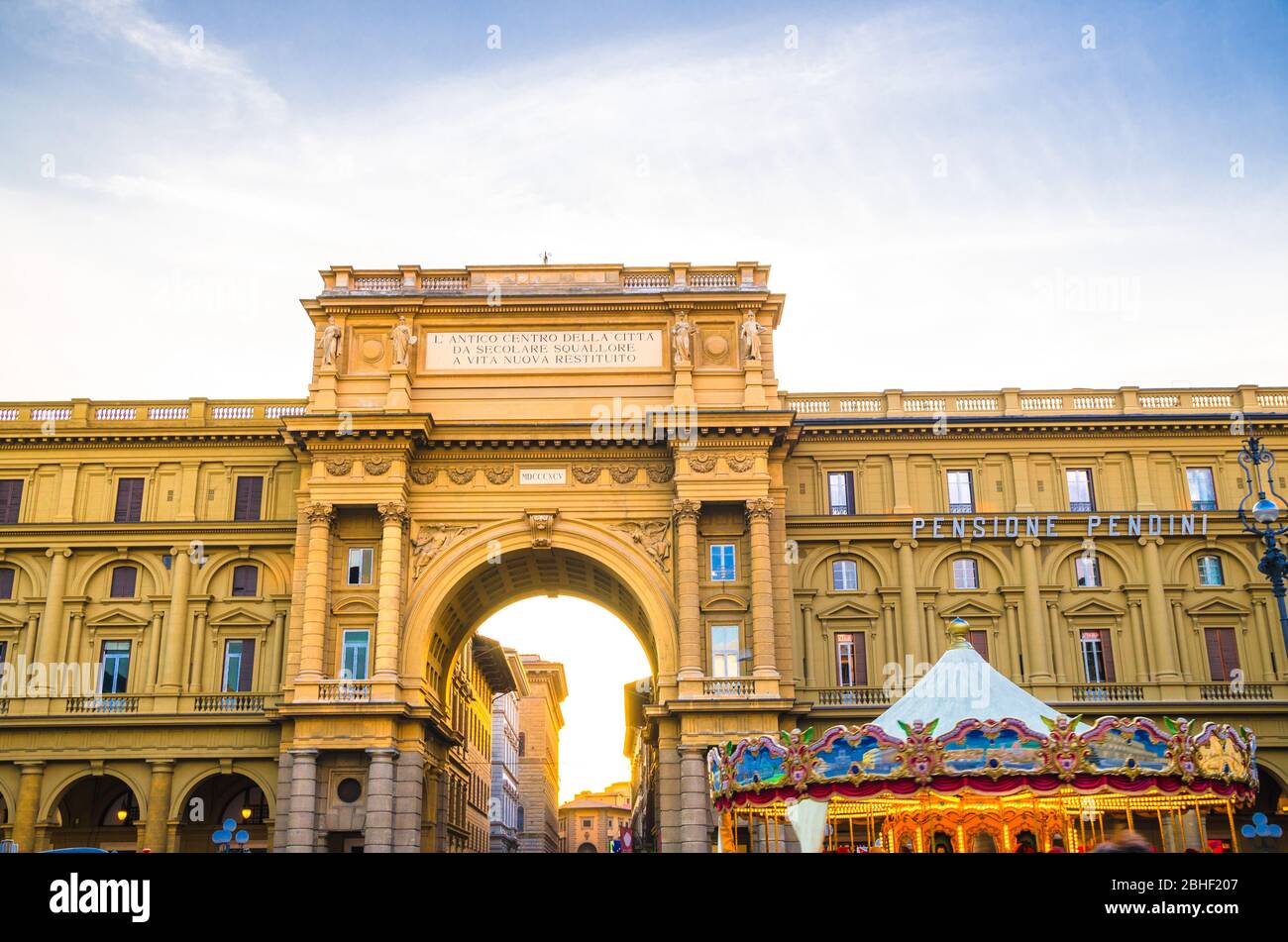 Carousel piazza della repubblica in hi-res stock photography and images ...