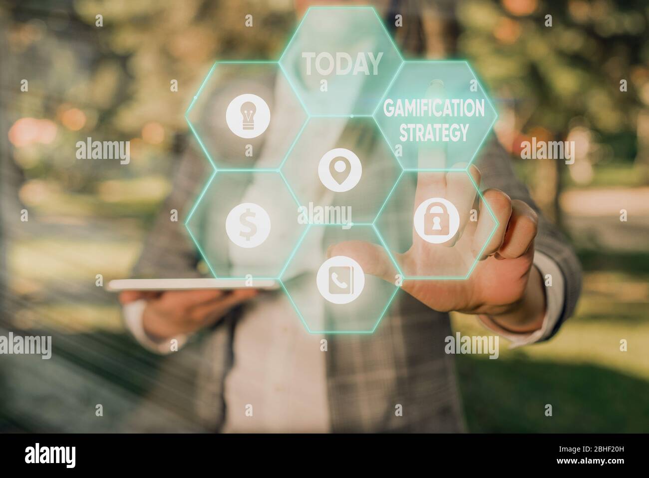 Handwriting text Gamification Strategy. Conceptual photo use Rewards ...