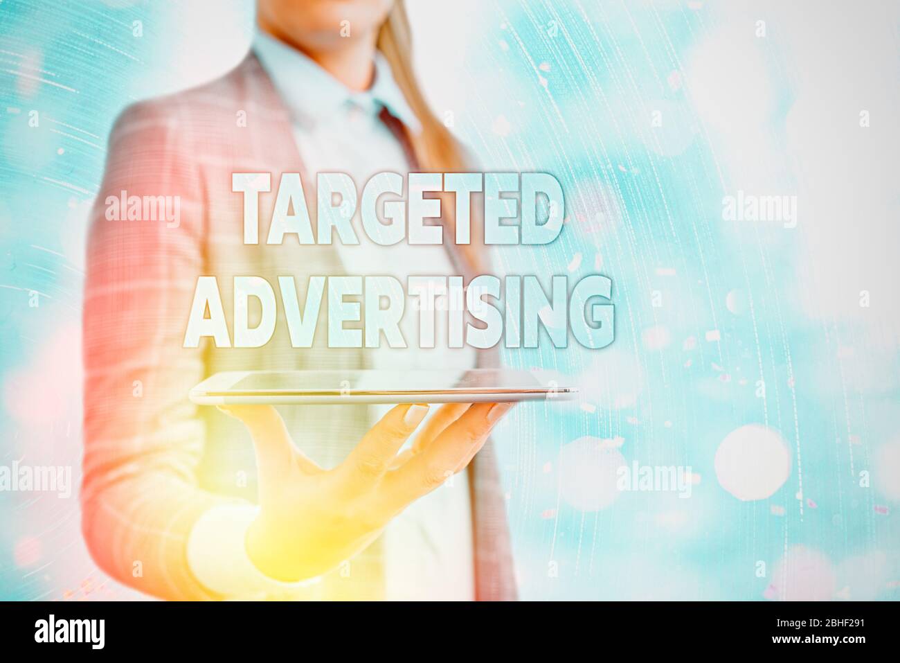 Conceptual hand writing showing Targeted Advertising. Concept meaning ...