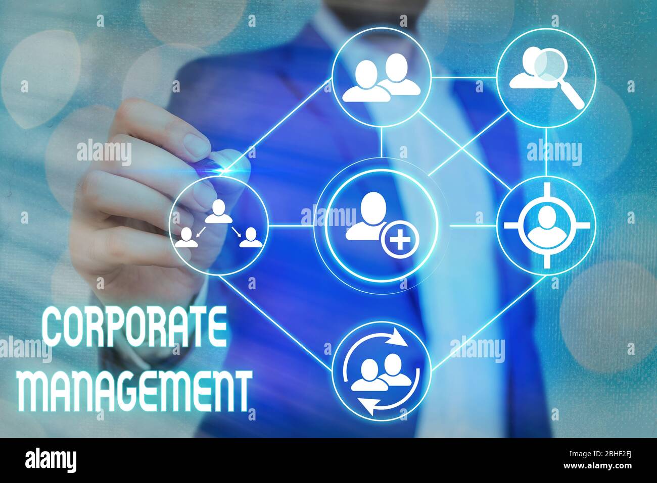 Word writing text Corporate Management. Business photo showcasing all ...