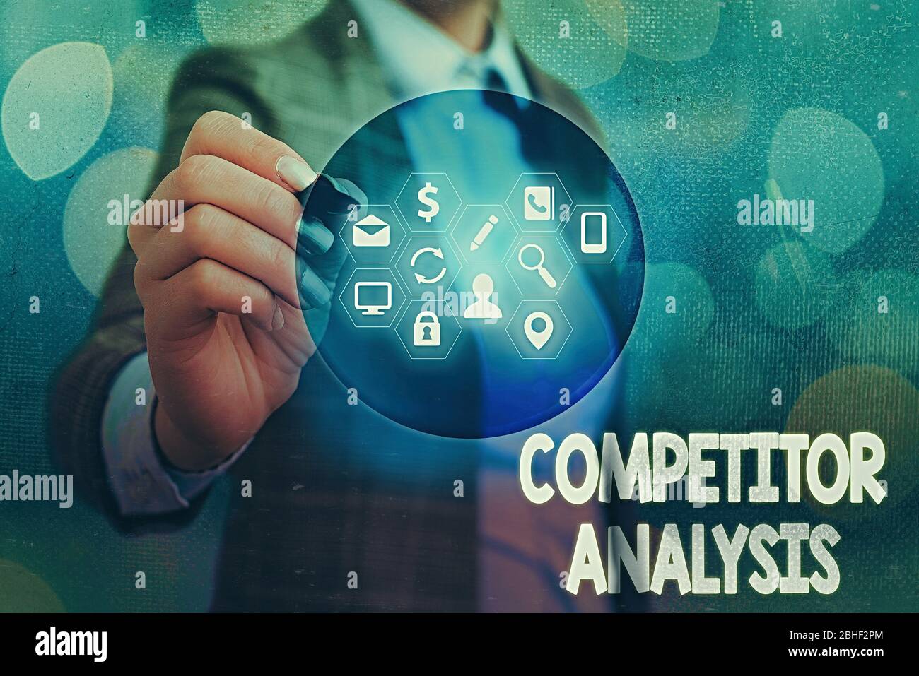 Writing note showing Competitor Analysis. Business concept for ...